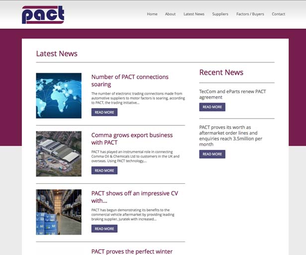 New website shows benefits of being “PACT enabled” - factorfocus.ie