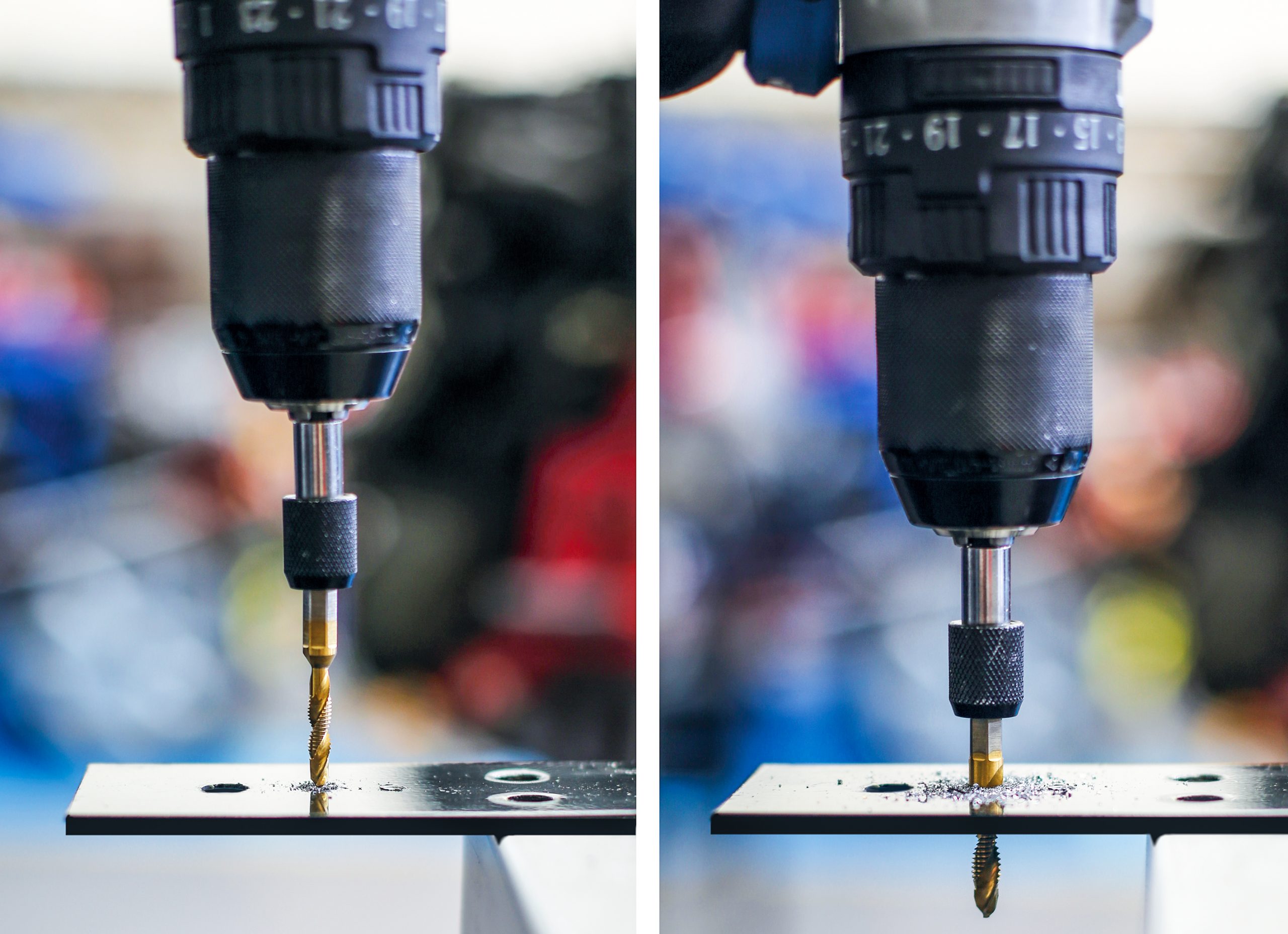 Combined drill-tap bits set from Laser Tools - factorfocus.ie